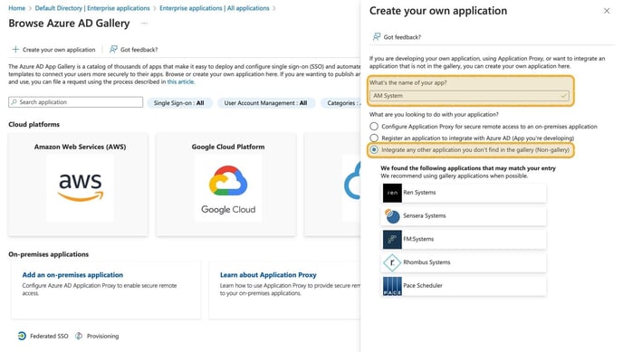 Example configuring - Integrate AM System with Microsoft Intra ID (formerly Azure AD)